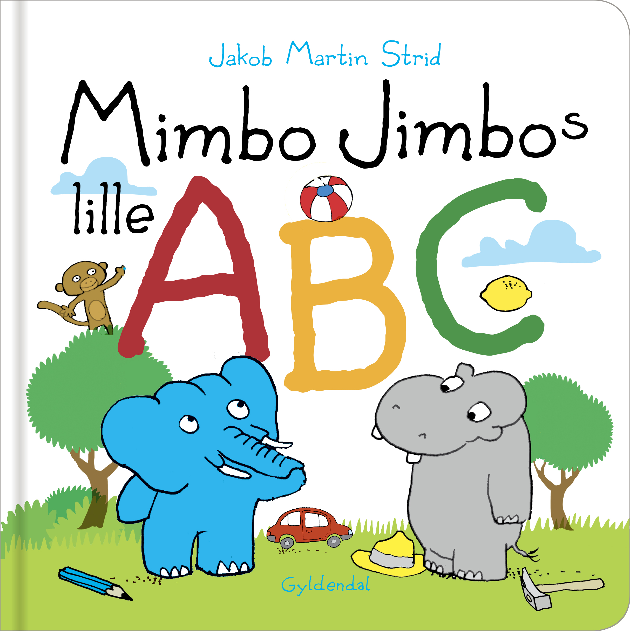 Mimbo Jimbos lille ABC af Jakob Martin Strid