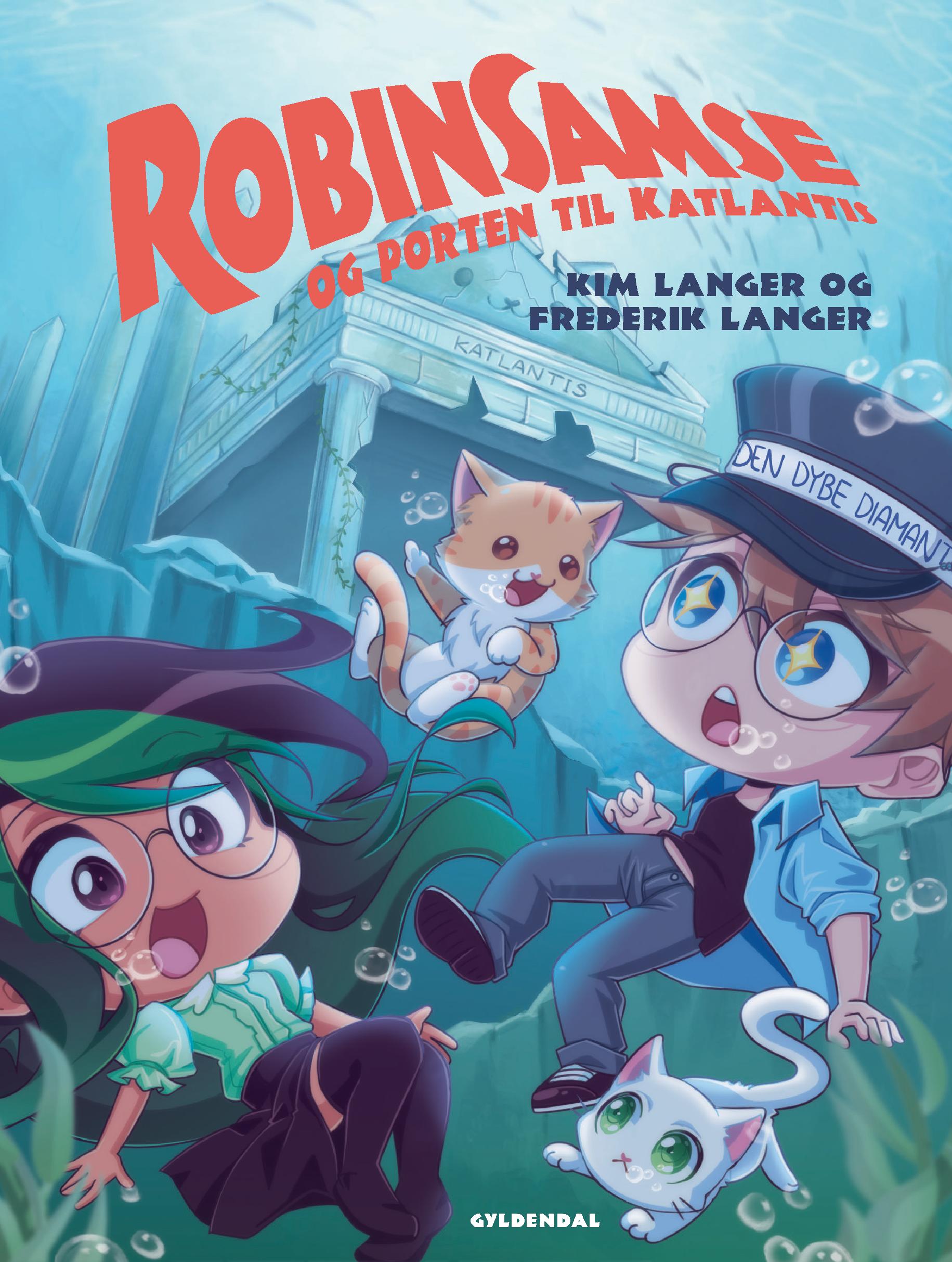 RobinSamse 11 - RobinSamse og porten til Katlantis af Frederik Langer m.fl.