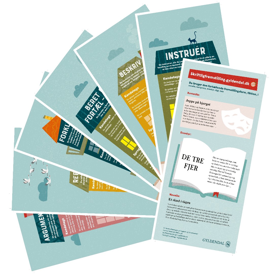 Fremstillingsformer i dansk. Vendekort