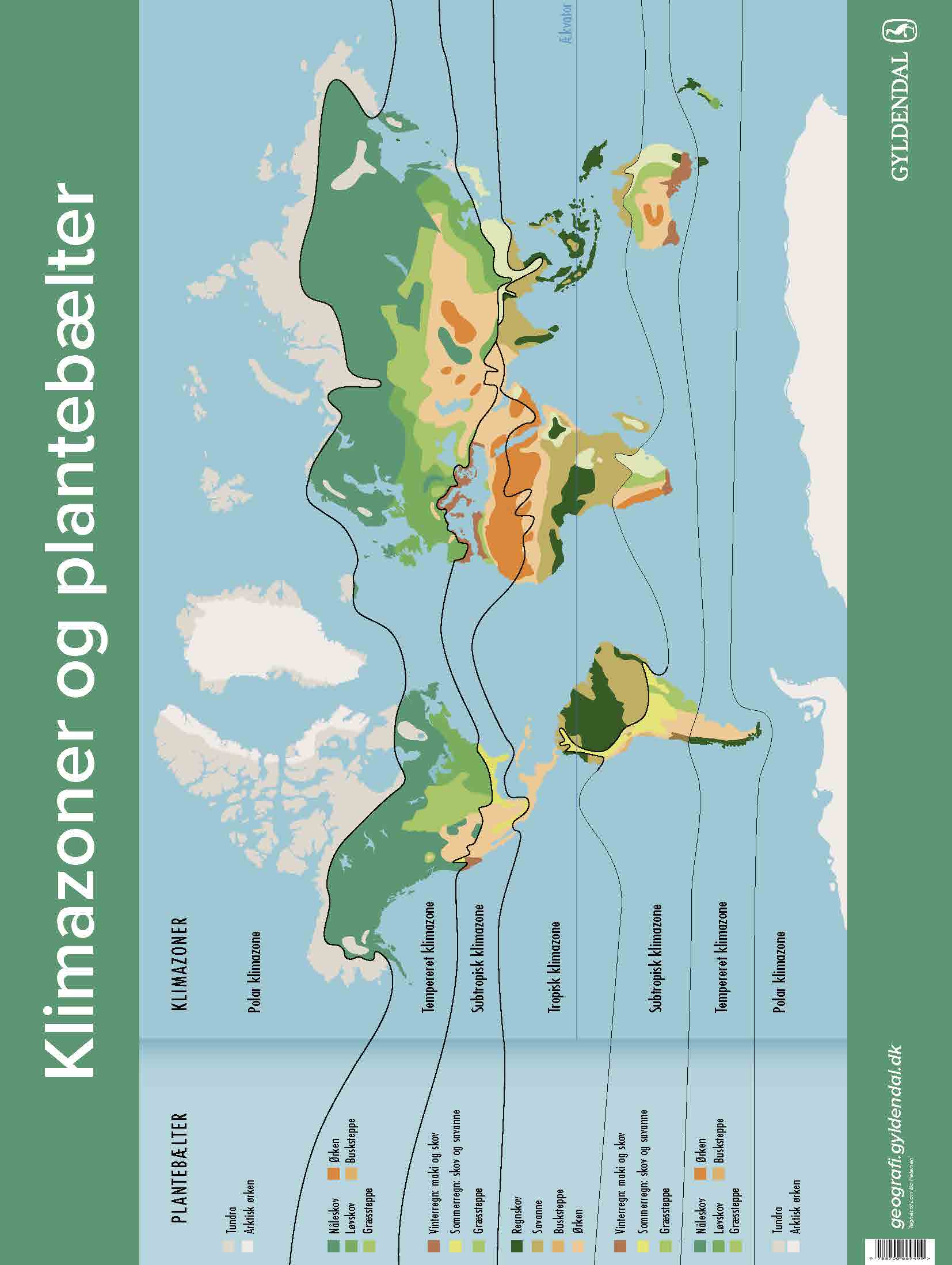 Klimazoner af Gyldendal Uddannelse - Salg og Marketing